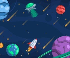 Galaxy Background | FreeVectors