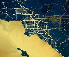 Free road map - Vector Art