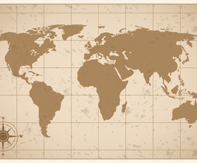 Free world map - Vector Art
