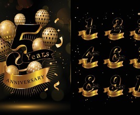 Free happy anniversary - Vector Art