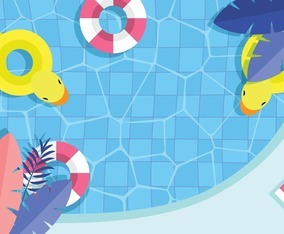 Swimming Pool Background | FreeVectors