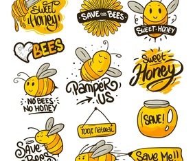 Free beeswax - Vector Art