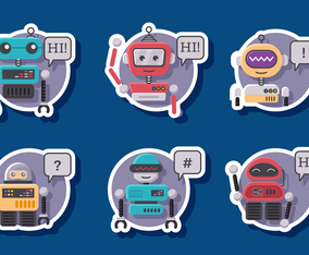 Chat Bot Sticker