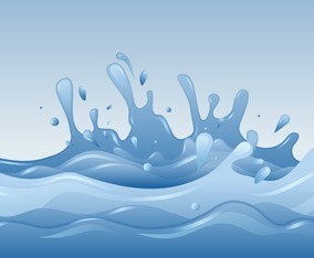 Free water ripples - Vector Art