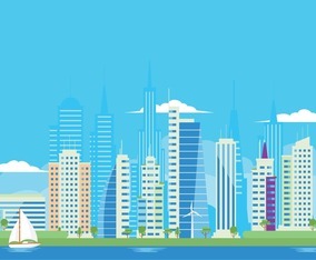 Free skycraper - Vector Art