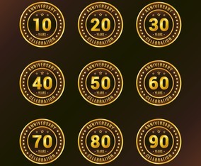 Free happy anniversary - Vector Art