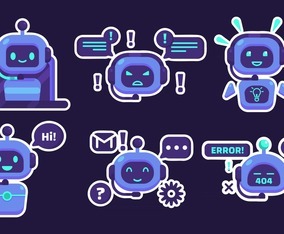 Free bot - Vector Art