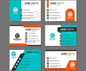 Business Name Card Templates | FreeVectors