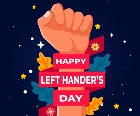 Happy Left Handers Day Card Collection