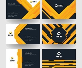 Business Name Card Templates | FreeVectors