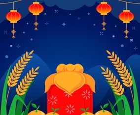 Free paddy vector - Vector Art