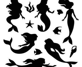 Free silhouettes - Vector Art