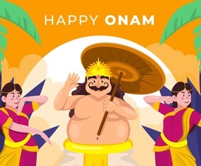Free onam - Vector Art
