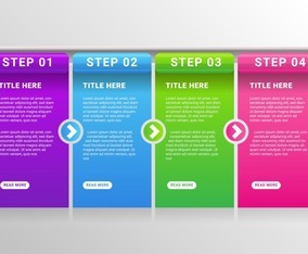 step by step - 1760 Free Vectors to Download | FreeVectors