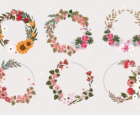 Free wreath - Vector Art