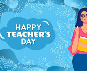 Free teacher background - Vector Art