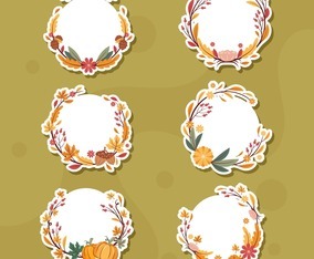 Free wreath - Vector Art