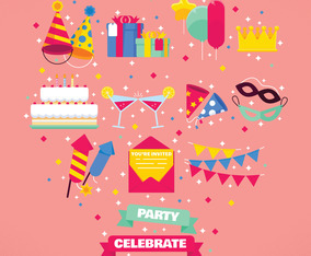Free party - Vector Art