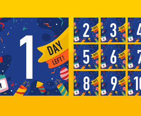 Countdown Concept for Social Media