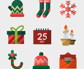 Free christmas elements - Vector Art