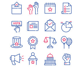 Free presidential election - Vector Art