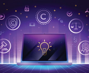 Copyright Law Icon Set