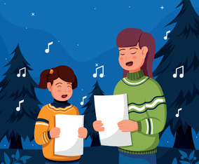 Free carol - Vector Art