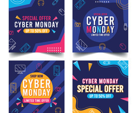 Free cyber shape - Vector Art