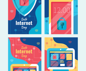 Free internet - Vector Art