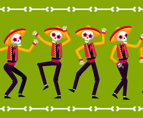 skeleton halloween proyection - 1345 Free Vectors to Download | FreeVectors