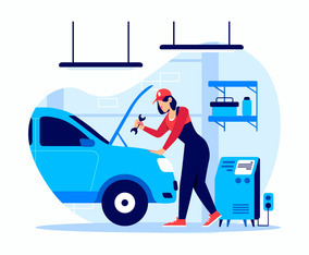 Free automotive - Vector Art