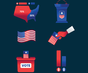 Free election - Vector Art