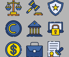 Free lawyer - Vector Art