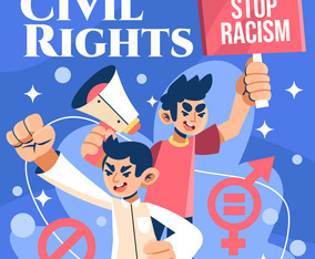 Free civil rights equality - Vector Art