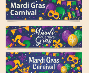 Free carnival banner - Vector Art