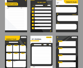 Colorful Fun Weekly Planner Template