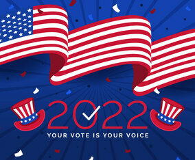 Free election day - Vector Art