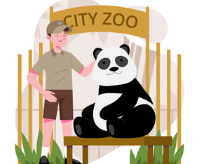 Free zoo - Vector Art