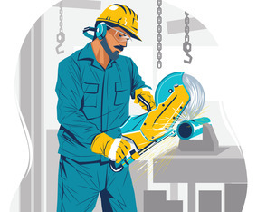 Free saw blade - Vector Art