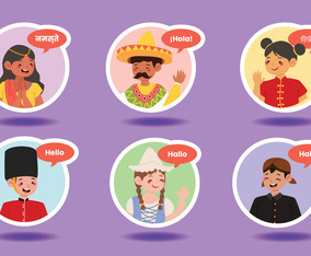 Free language - Vector Art