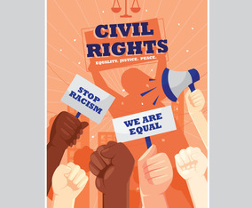 Free rights to vote - Vector Art