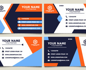 Business Name Card Templates | FreeVectors