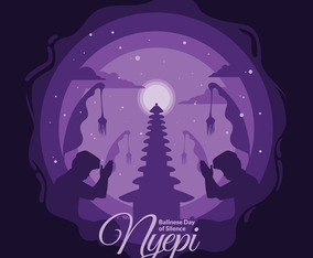 Free sembahyang - Vector Art