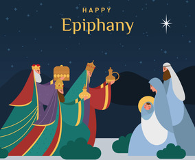 Free epiphany - Vector Art
