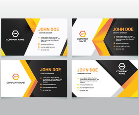 Business Name Card Templates | FreeVectors
