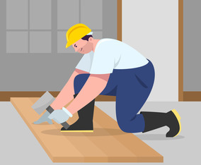 Free construction laborer - Vector Art
